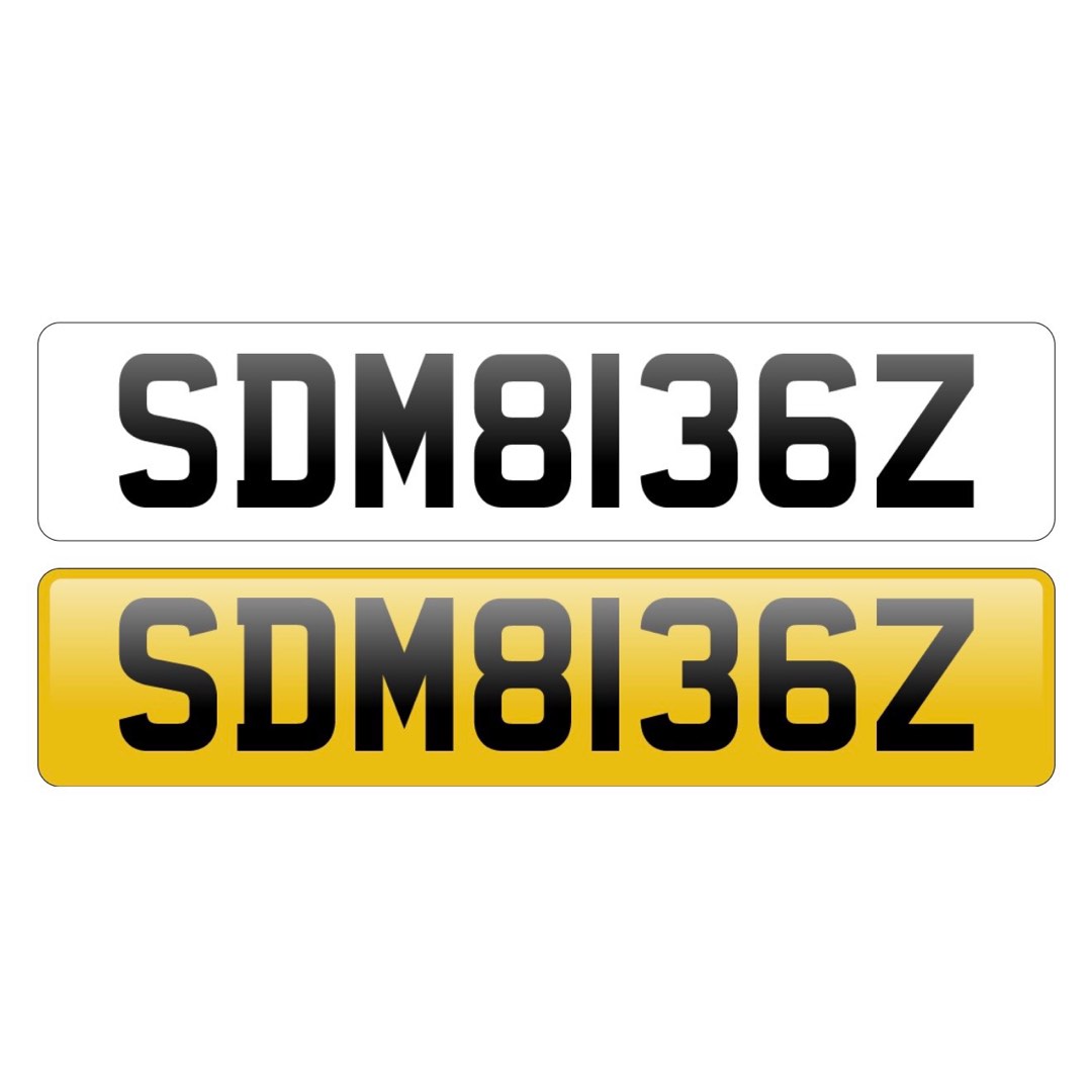 SDM car plate 8136, Car Accessories, Car Plates on Carousell