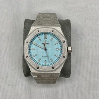Seiko mods royal oak ap tiffany dial nh35 automatic watch Size 41mm ...
