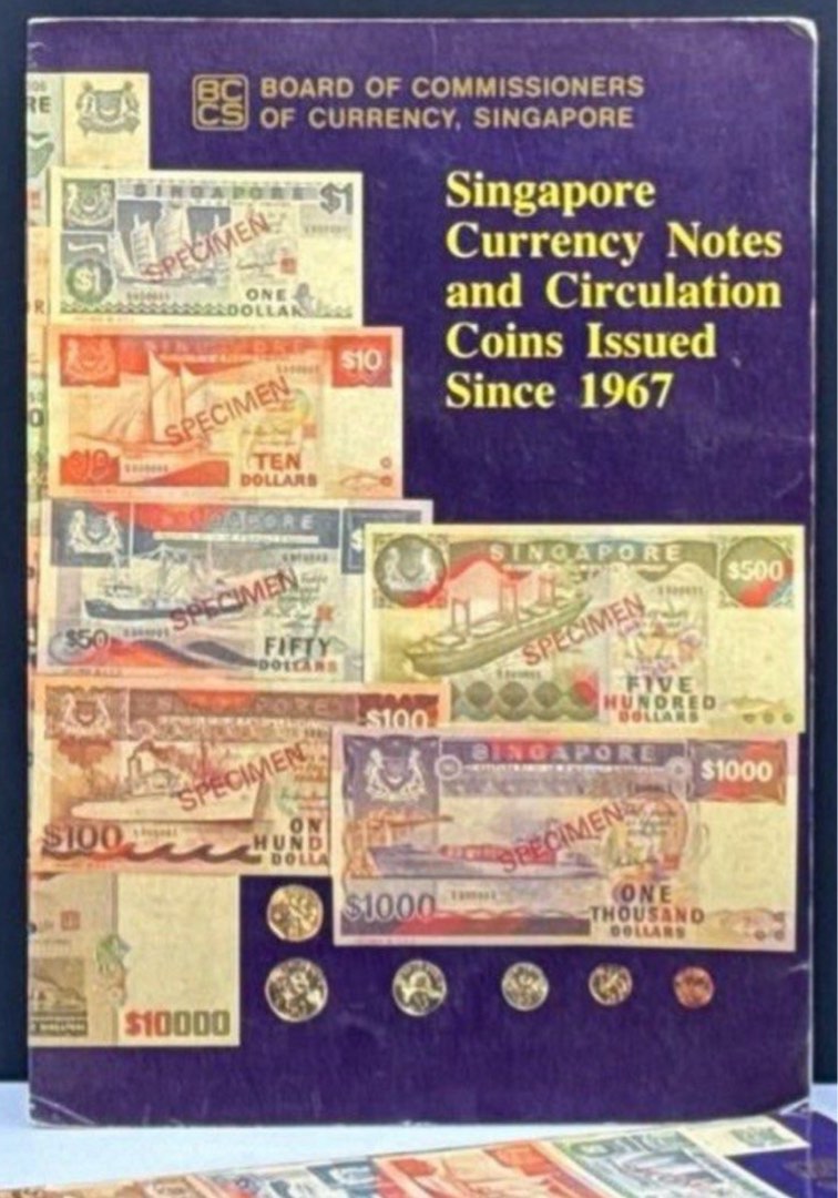 Singapore Currency Notes and Circulation Coins Issued Since 1967 ...