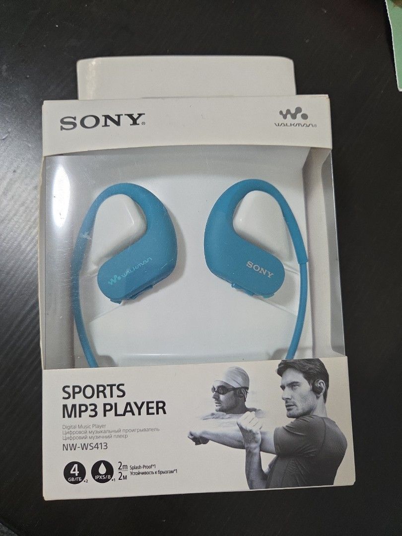 Sony Sports MP3 Player NW-WS413, Audio, Headphones & Headsets on Carousell