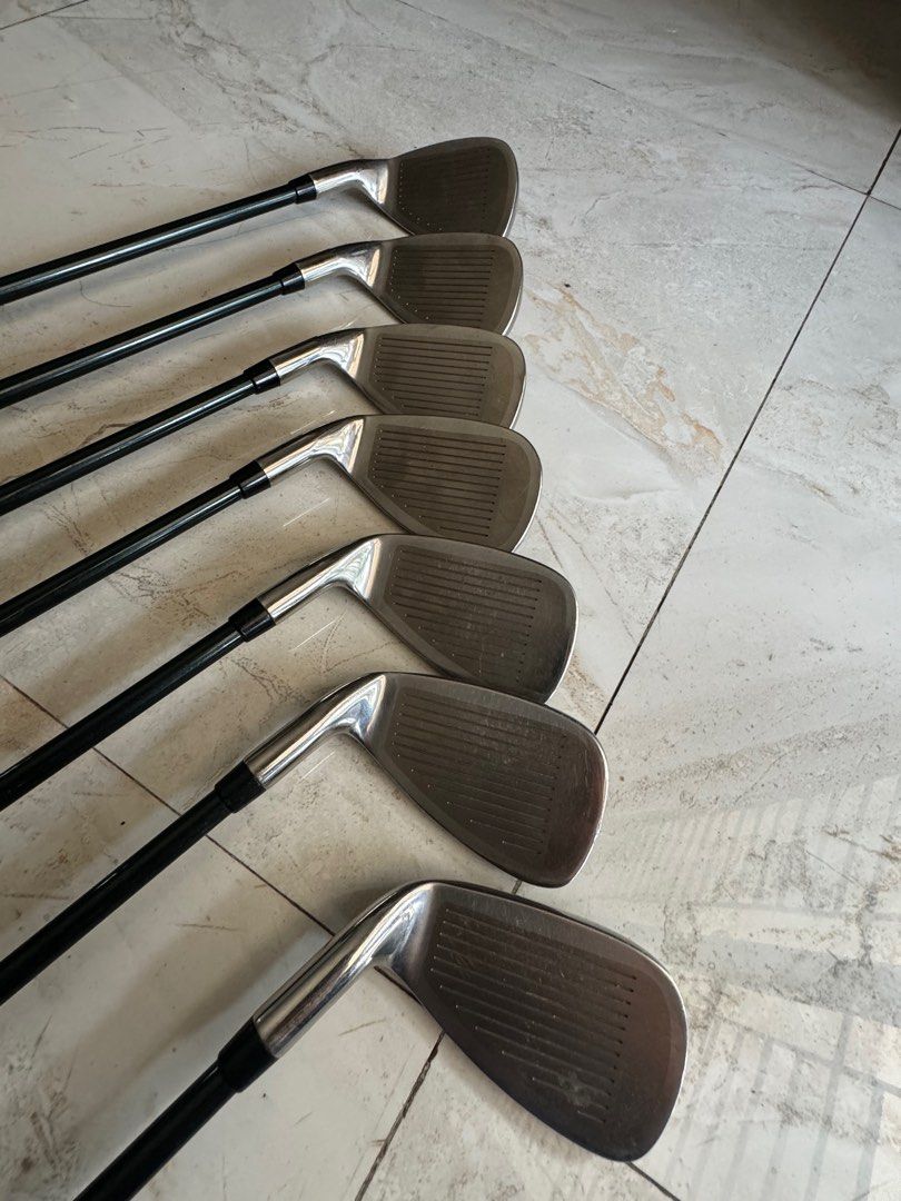 Stik stick golf iron set yonex titanium adx, Olah Raga, Perlengkapan ...