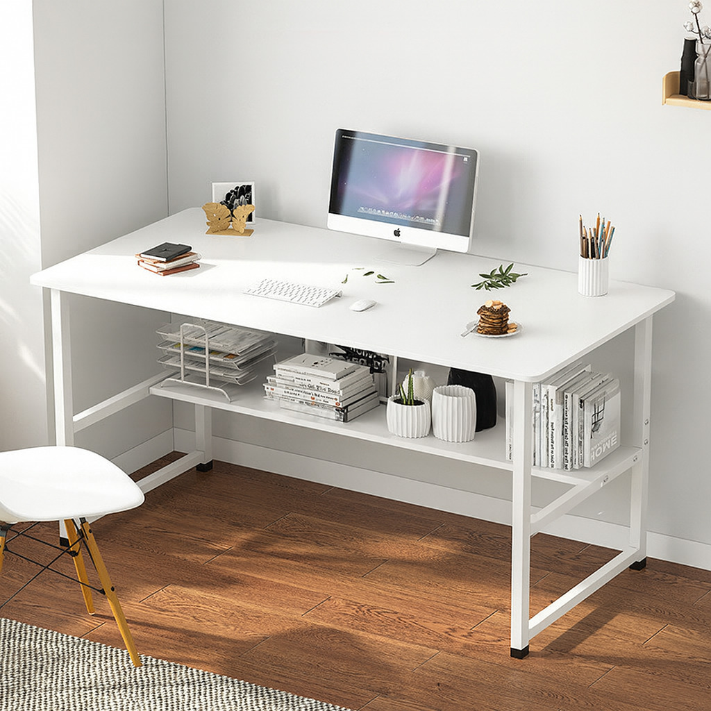 Study Computer Table | Home Office Desk | Writing Study Desk | Double ...