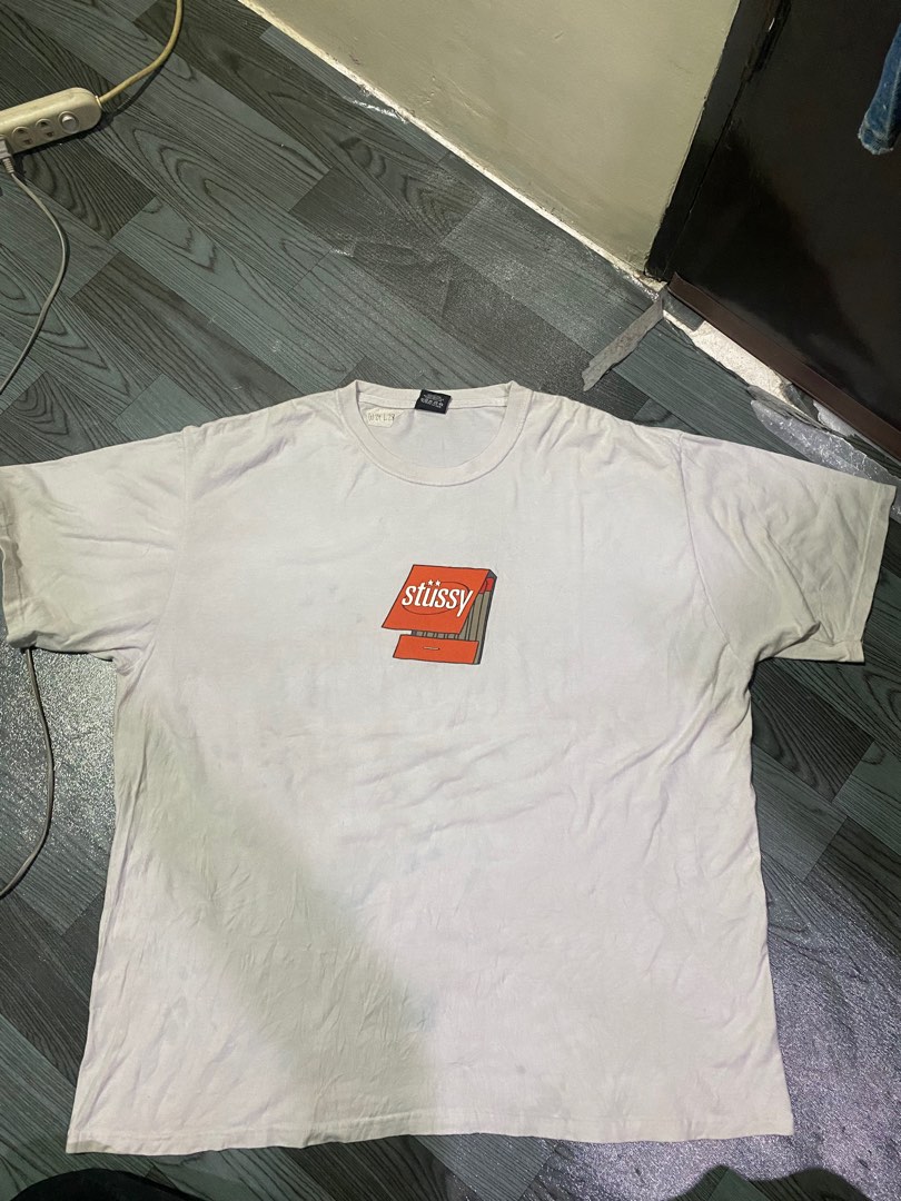 Stussy Matchbox, Men's Fashion, Tops & Sets, Tshirts & Polo Shirts on ...