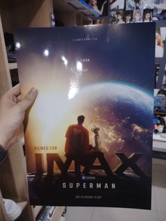 Superman IMAX poster, Hobbies & Toys, Collectibles & Memorabilia, Fan ...