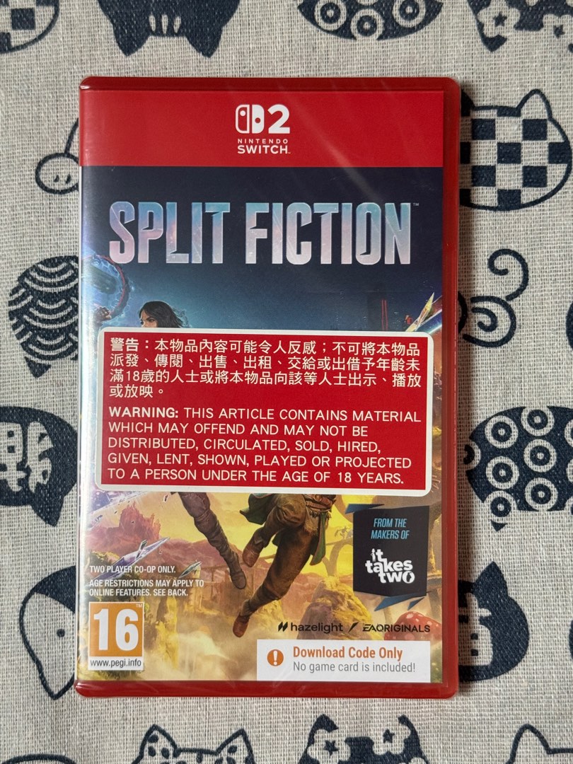 [Switch2] 雙影其境 SPLIT FICTION 二人合作遊戲 Nintendo Switch Switch2, 電子遊戲, 電子遊戲, Nintendo 任天堂 - Carousell