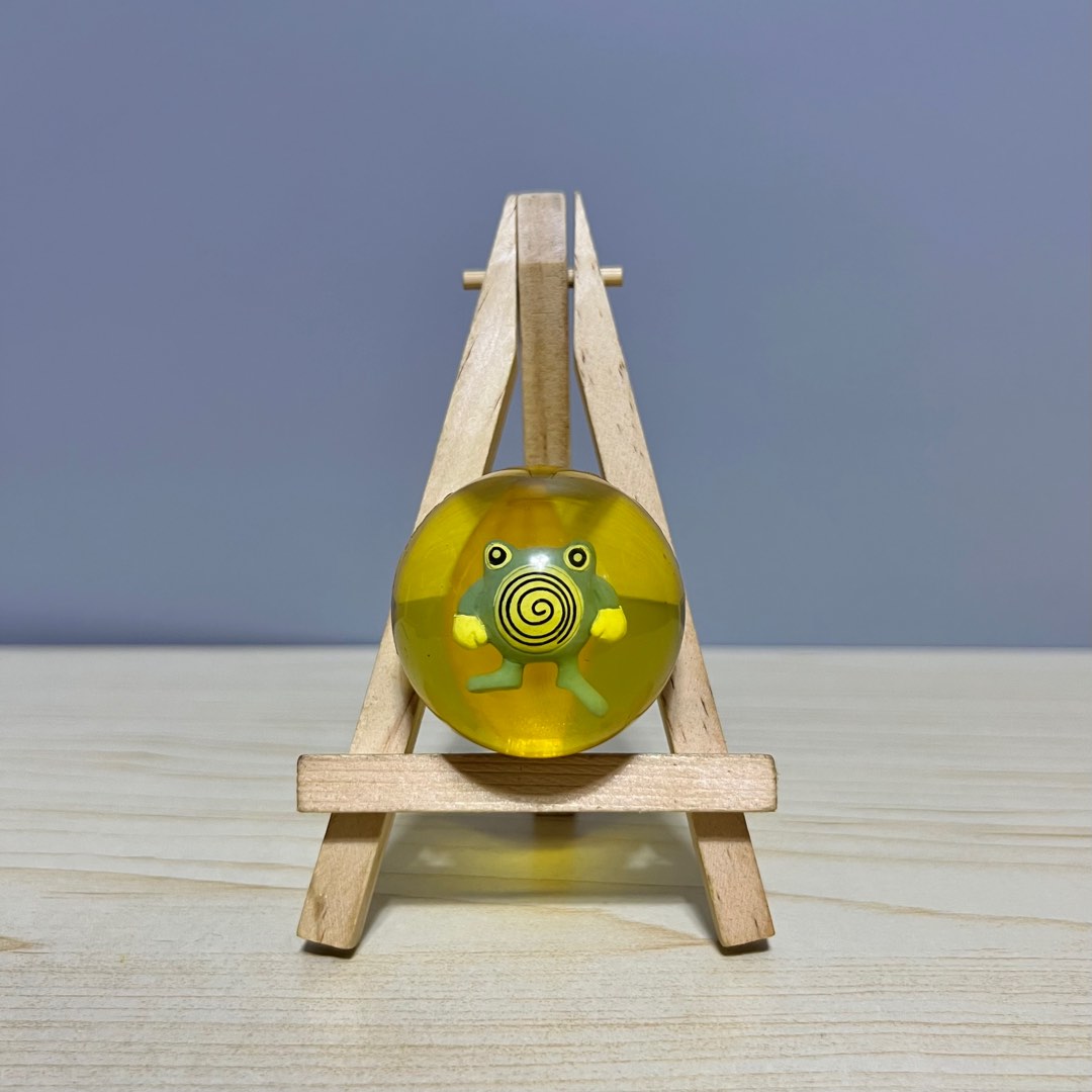 Tomy Pokemon Poliwhirl Figure Ball 4cm - Php 100, Hobbies & Toys ...