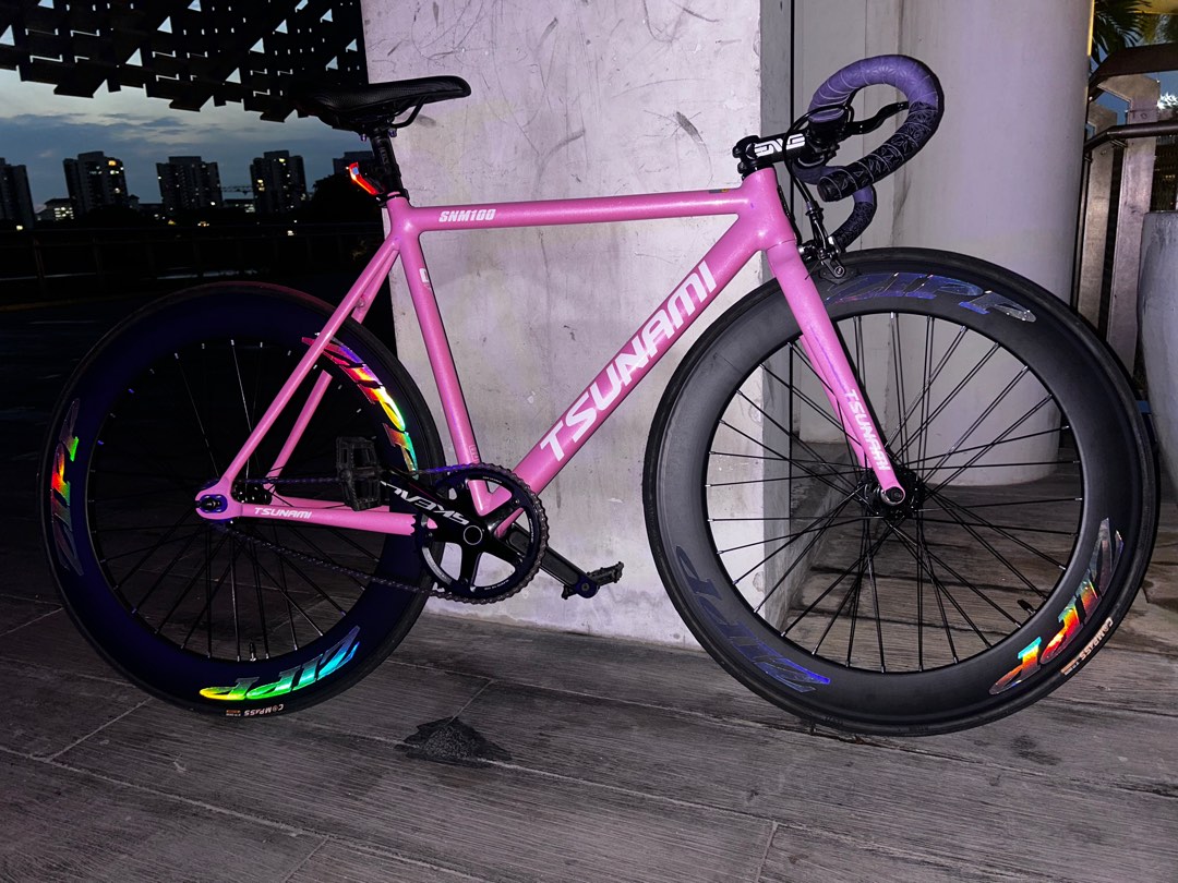 Tsunami pink WTT/WTS, Sports Equipment, Bicycles & Parts, Bicycles on ...
