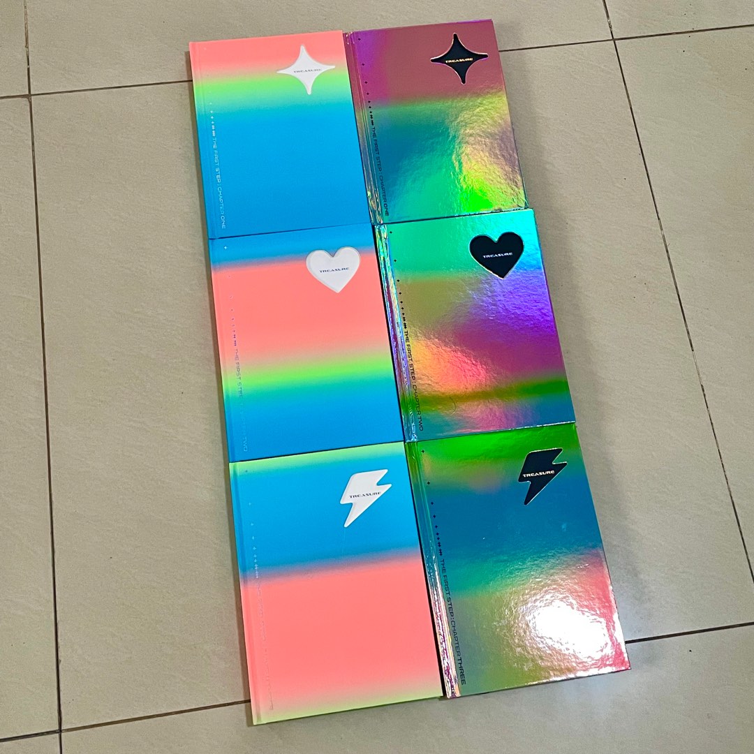 [UNSEALED KPOP] TREASURE THE FIRST STEP: CHAPTER ONE, TWO & ALBUM SET ...