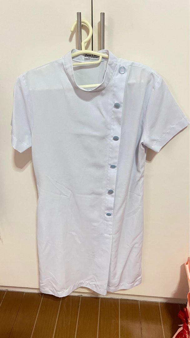 UST Med Tech Chinese Collar (Type A) Uniform, Women's Fashion, Dresses ...