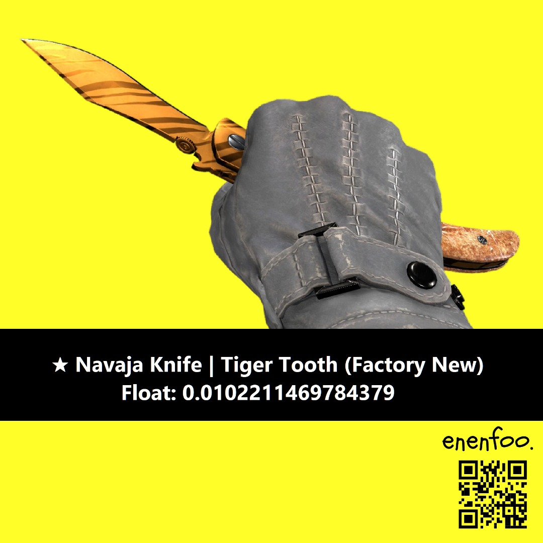 (0.01FV) NAVAJA KNIFE TIGER TOOTH FN FACTORY NEW CS2 SKINS KNIVES ITEMS ...