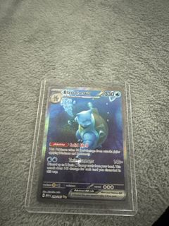 Blastoise ex SAR English 151, Hobbies & Toys, Toys & Games on Carousell