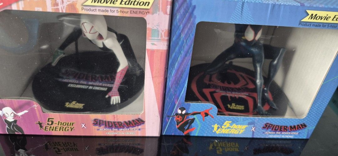 5 hour energy Spider-Man: Into the Spider-Verse Movie Edition Figurines ...