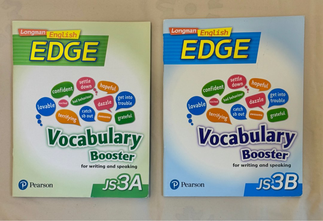 中三 英文 二手書 Longman English Edge Vocabulary Booster (2017 Ed.) JS 3A 3B ...
