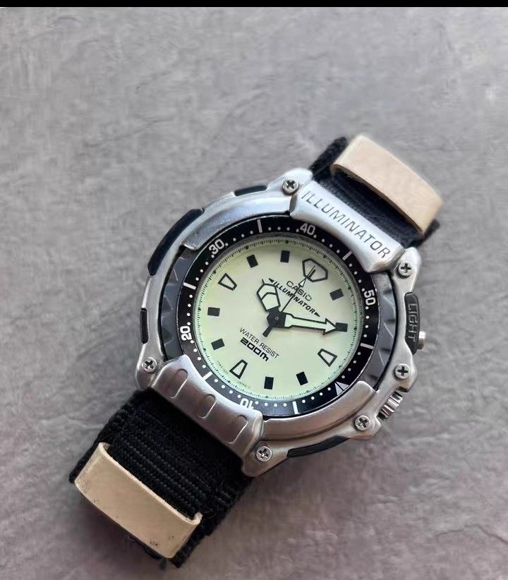 🔥 Casio Illuminator Diver-Style Watch | 200m WR | Vintage Military Look ...