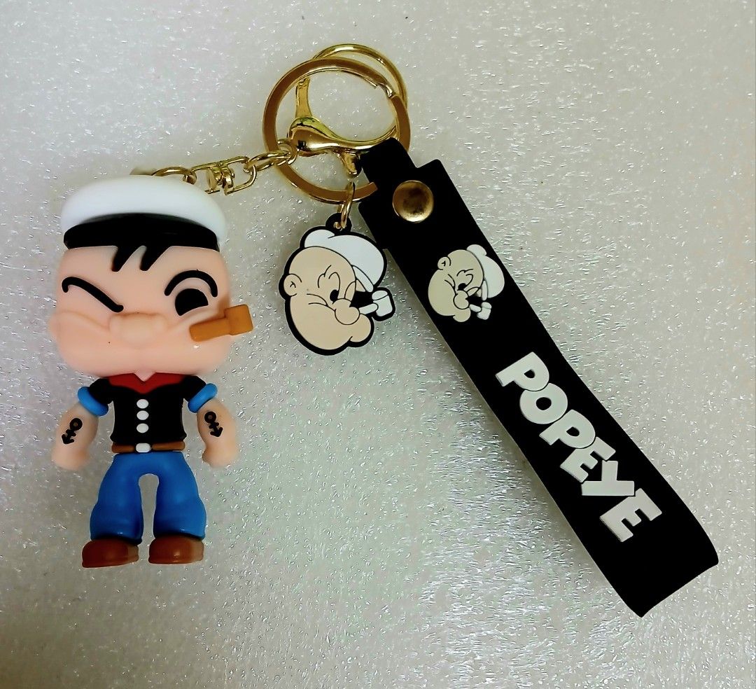 🔥 (New) 💪 Popeye keychain, Hobbies & Toys, Collectibles & Memorabilia ...
