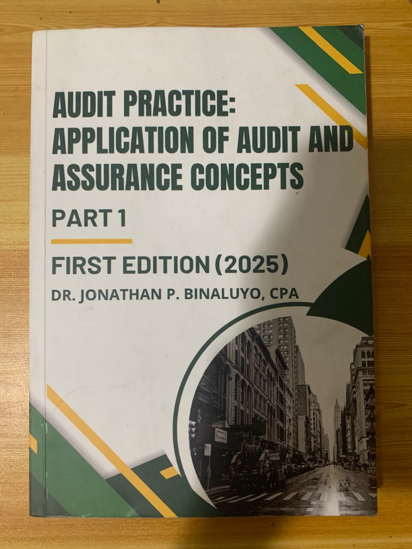 Auditing Assurance Concept And Application Part 1 Binaluyo Hobbies And Toys Books And Magazines
