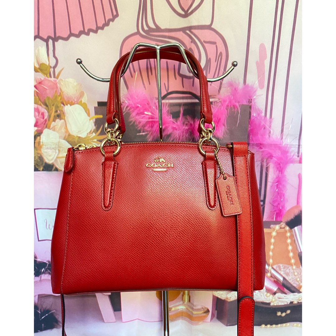 Authentic Coach mini Christie carryall bag, Luxury, Bags & Wallets on ...
