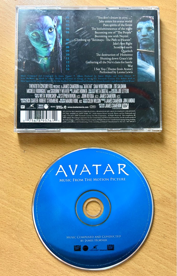 Avatar: Music from the Motion Picture CD, Hobbies & Toys, Music & Media ...