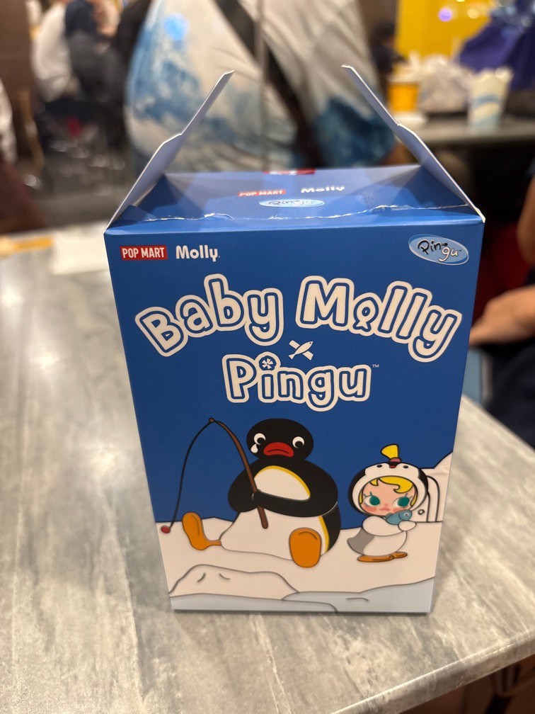 BABY MOLLY x PINGU POPMART, Hobbies & Toys, Toys & Games on Carousell