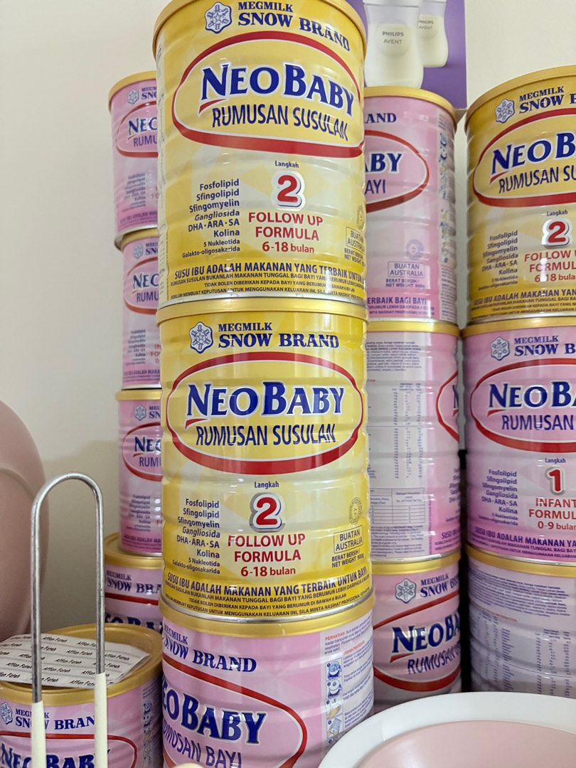 (BIG) 900g SNOW BRAND NEO BABY Megmilk Step 2, Babies & Kids, Nursing ...