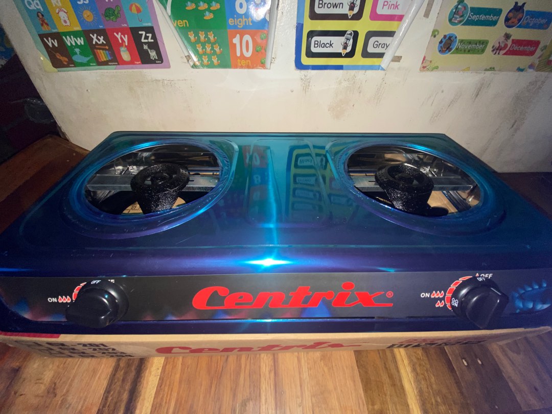 Centrix Double Burner Gas Stove, Furniture & Home Living, Kitchenware & Tableware, Cookware ...