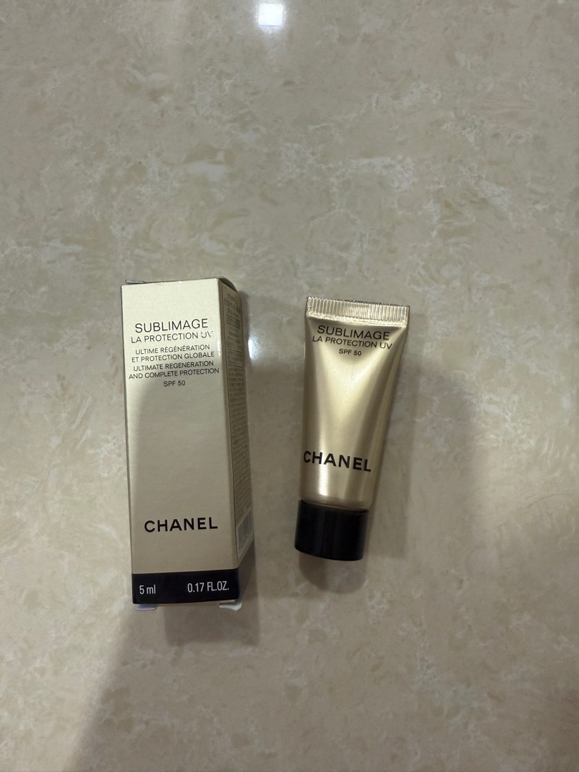 Chanel Sublimage La Protection UV SPF 50 5ml, Beauty & Personal Care ...