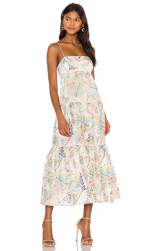 C/meo collective set up dress in ivory burn out, Women's Fashion ...