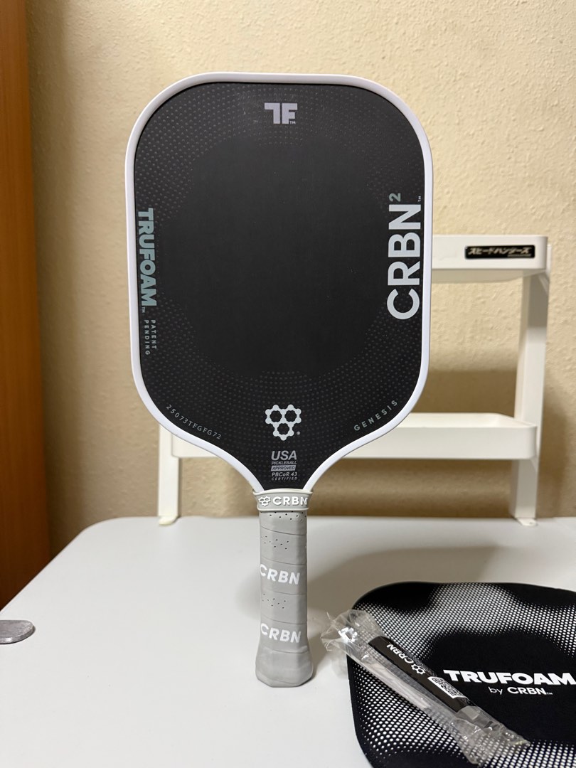 CRBN 2 TruFoam Genesis Pickleball Paddle 14mm, Sports Equipment, Sports ...