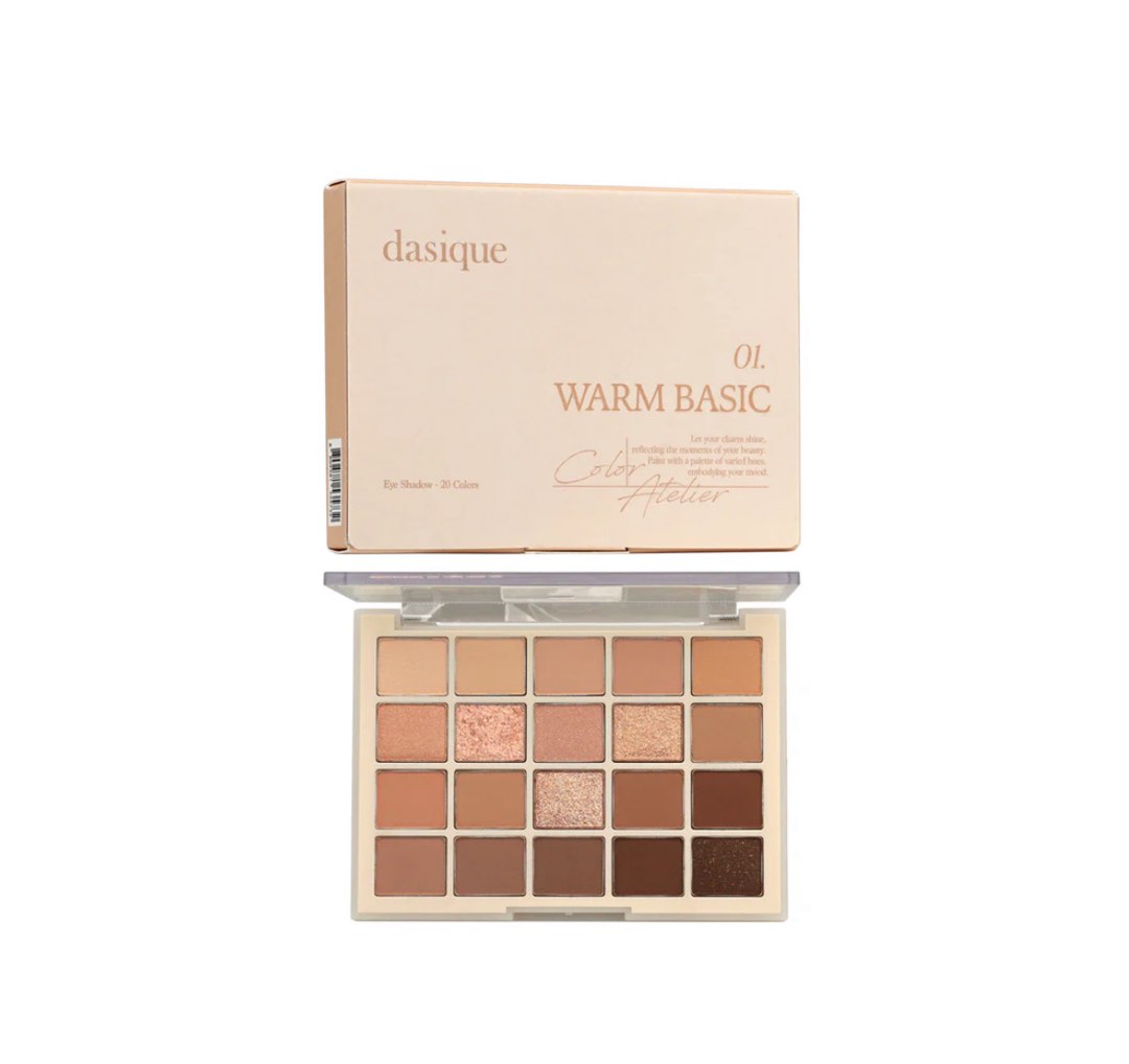 Dasique Warm Basic Eyeshadow Palette, Beauty & Personal Care, Face ...