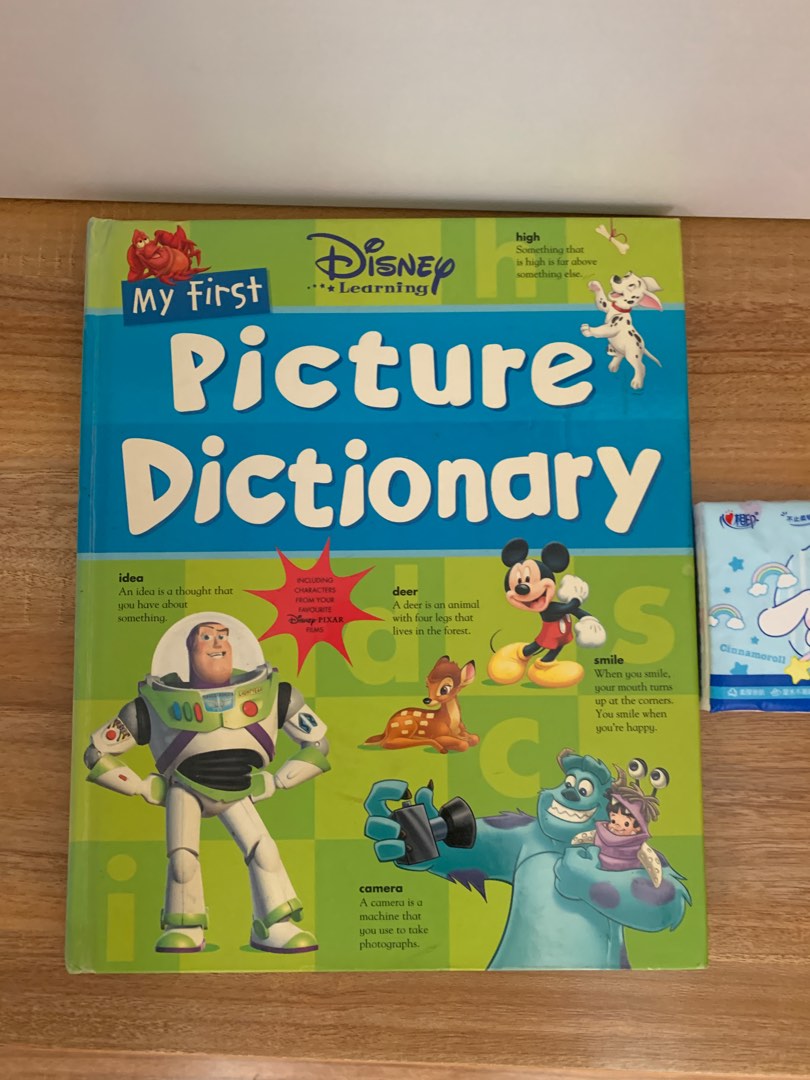 Disney my first picture dictionary, 興趣及遊戲, 書本 & 文具, 兒童書籍 - Carousell