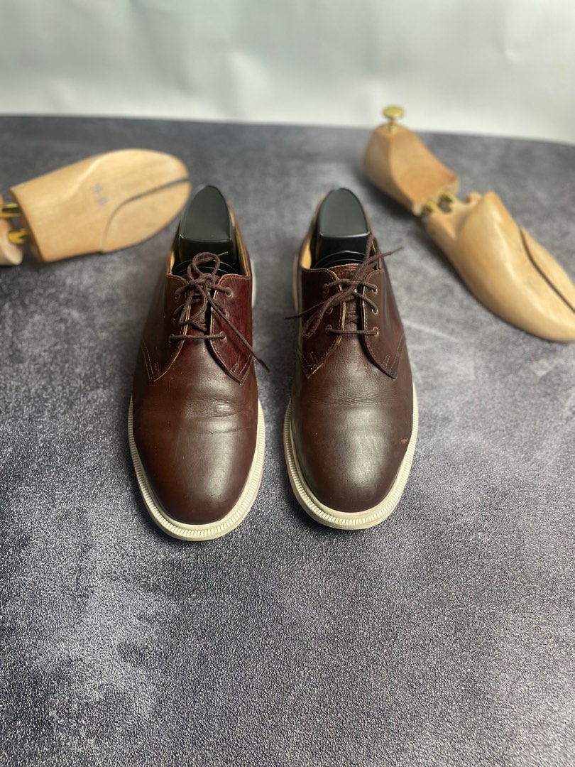 Dr Martens torriano brown, Fesyen Pria, Sepatu , Sepatu Boot di Carousell