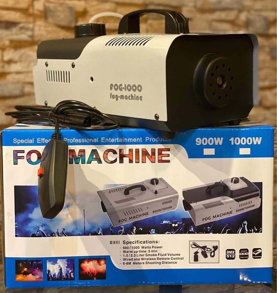 FOG MACHINE 900w-1000w for SANITIZING, DISINFECTING and FOGGING ...