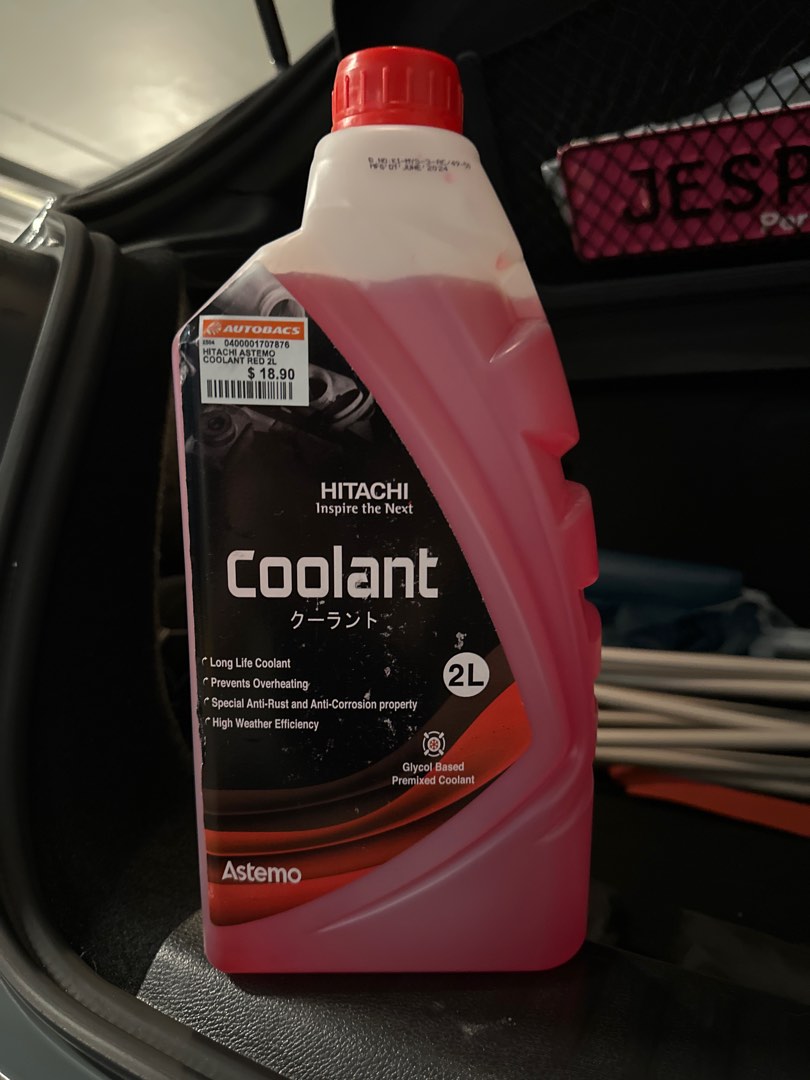 Hitachi Coolant 2L, Car Accessories, Accessories on Carousell
