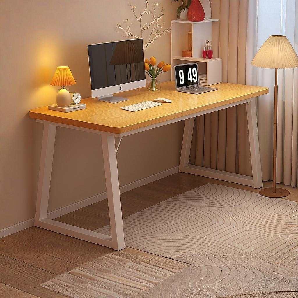 Home Study Computer Table | Bedroom Writing Desk Setup | Modern Laptop ...