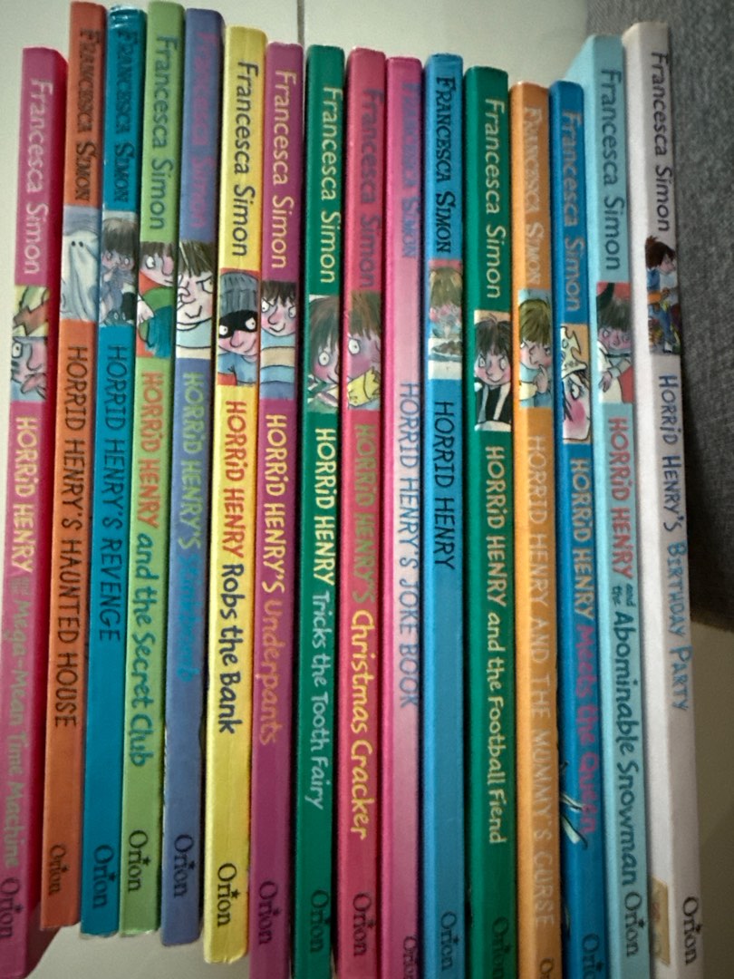 Horrid Henry Books by Francesca Simon - Various Titles, Hobbies & Toys ...