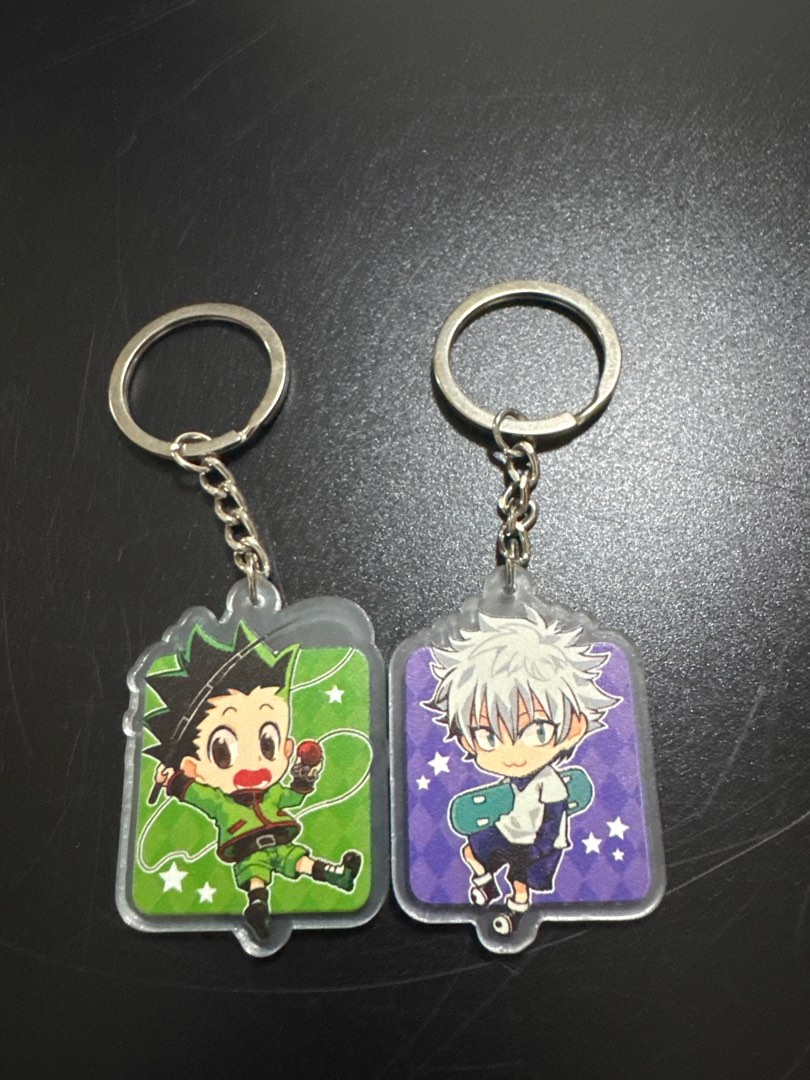 Hunter x Hunter Gon & Killua Keychains, Hobbies & Toys, Toys & Games on ...