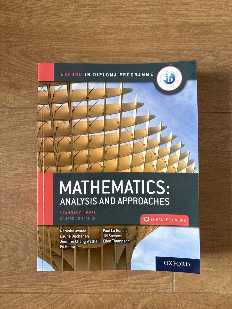 IBDP Math Analysis and Approaches Standard Level Textbook, 興趣及遊戲, 書本 ...