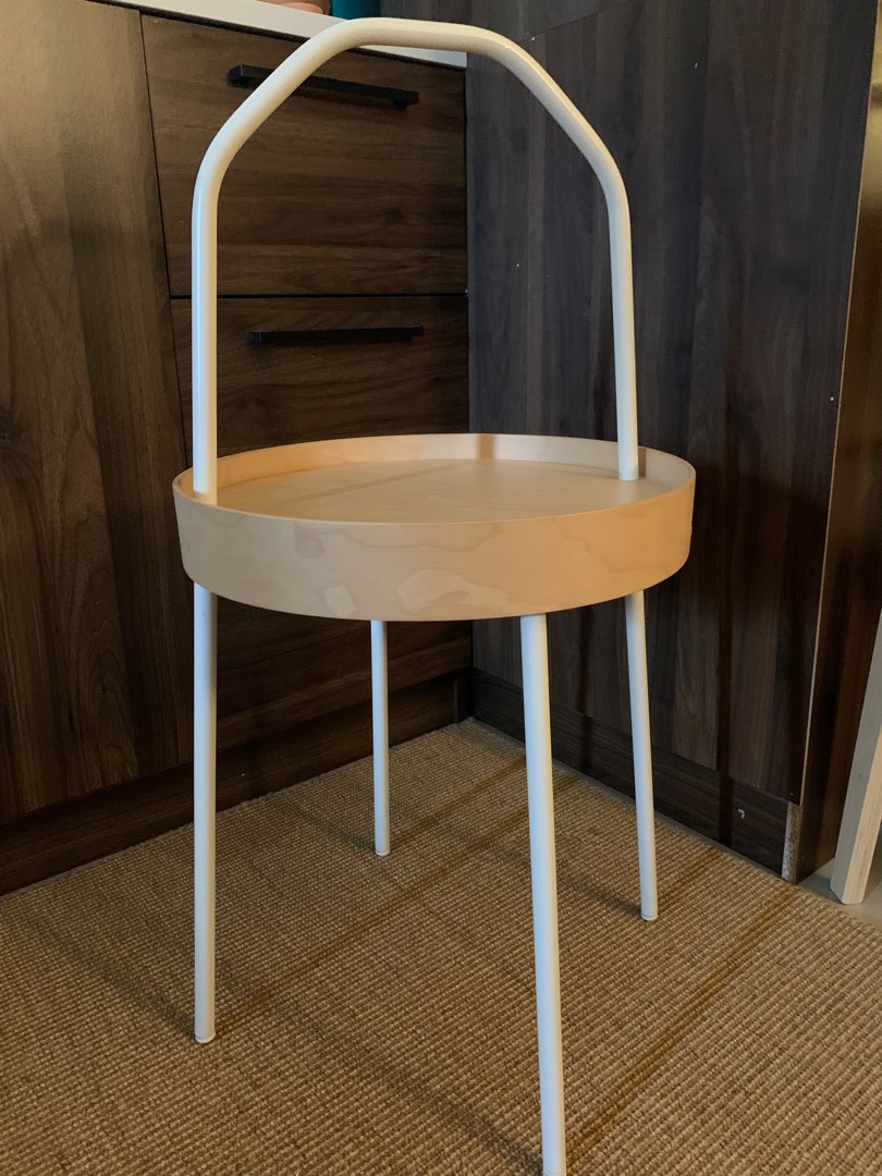 IKEA BURVIK side table, Furniture & Home Living, Furniture, Tables ...