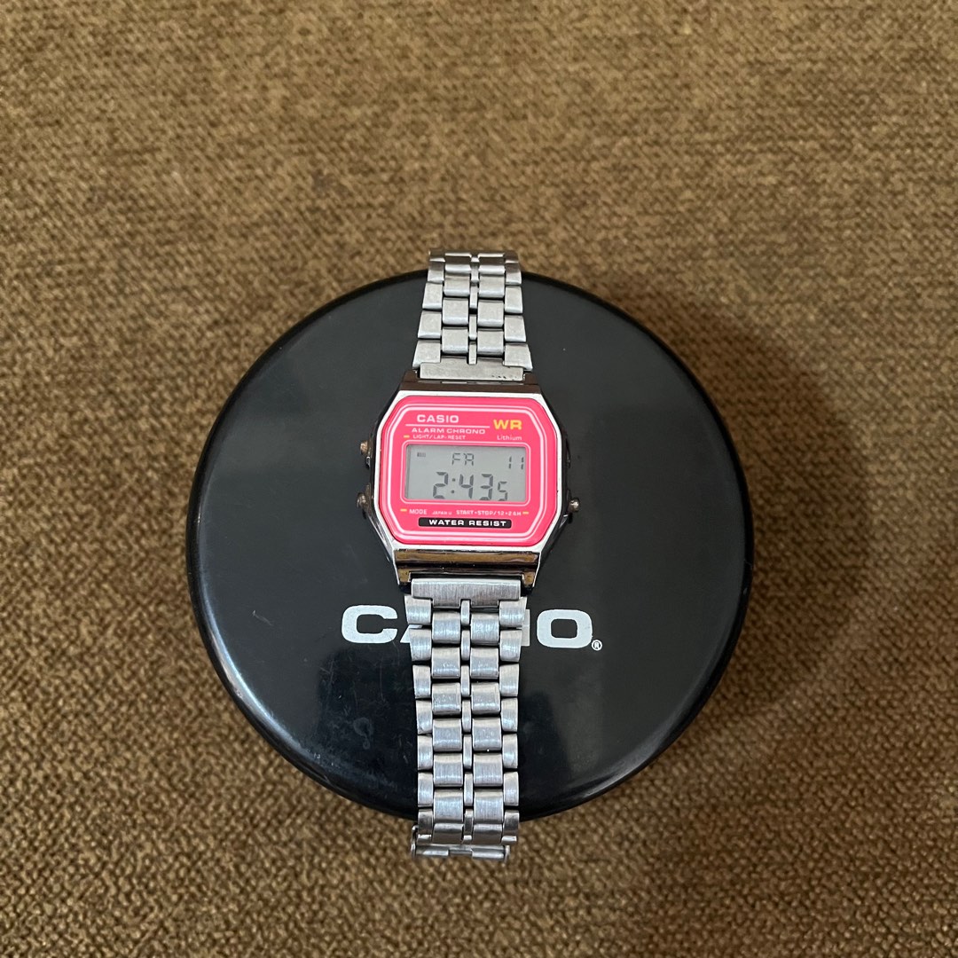 Jam casio a159 vintage, Fesyen Wanita, Jam Tangan di Carousell