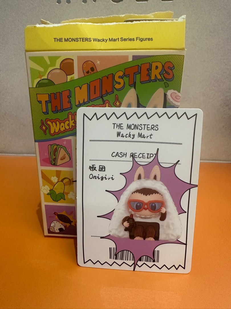 labubu wacky mart - onigiri, Hobbies & Toys, Toys & Games on Carousell