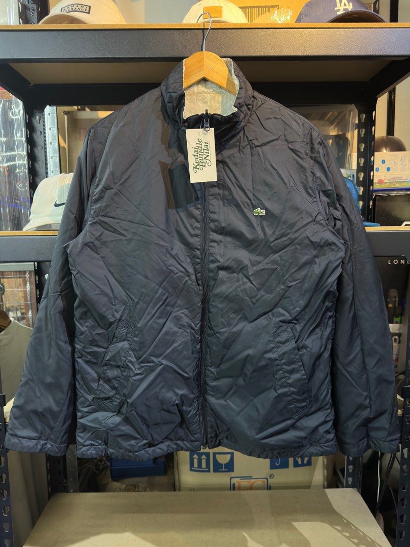 LACOSTE REVERSIBLE JACKET, Men's Fashion, Coats, Jackets and Outerwear ...