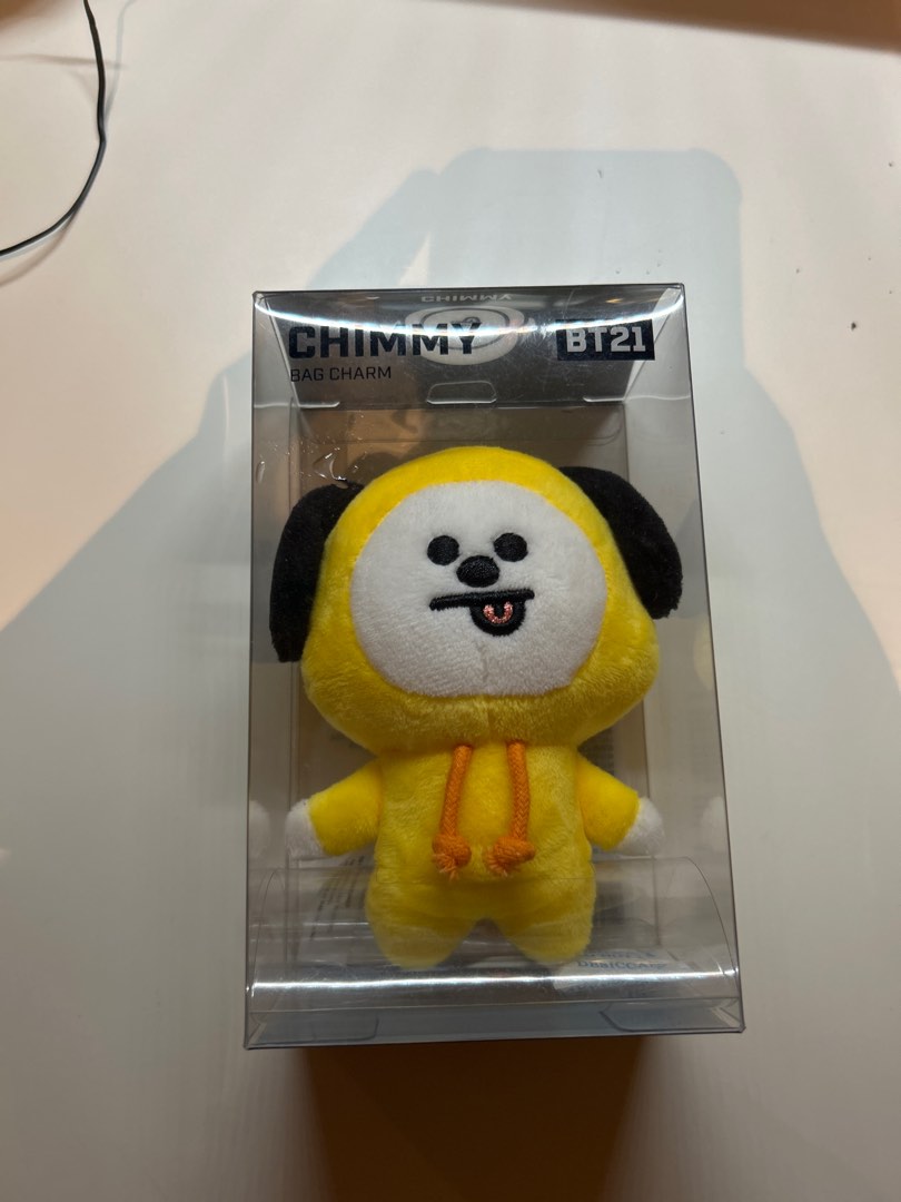 Line Friends x Big Hit: BT21 Chimmy Bag Charm, Hobbies & Toys, Toys ...