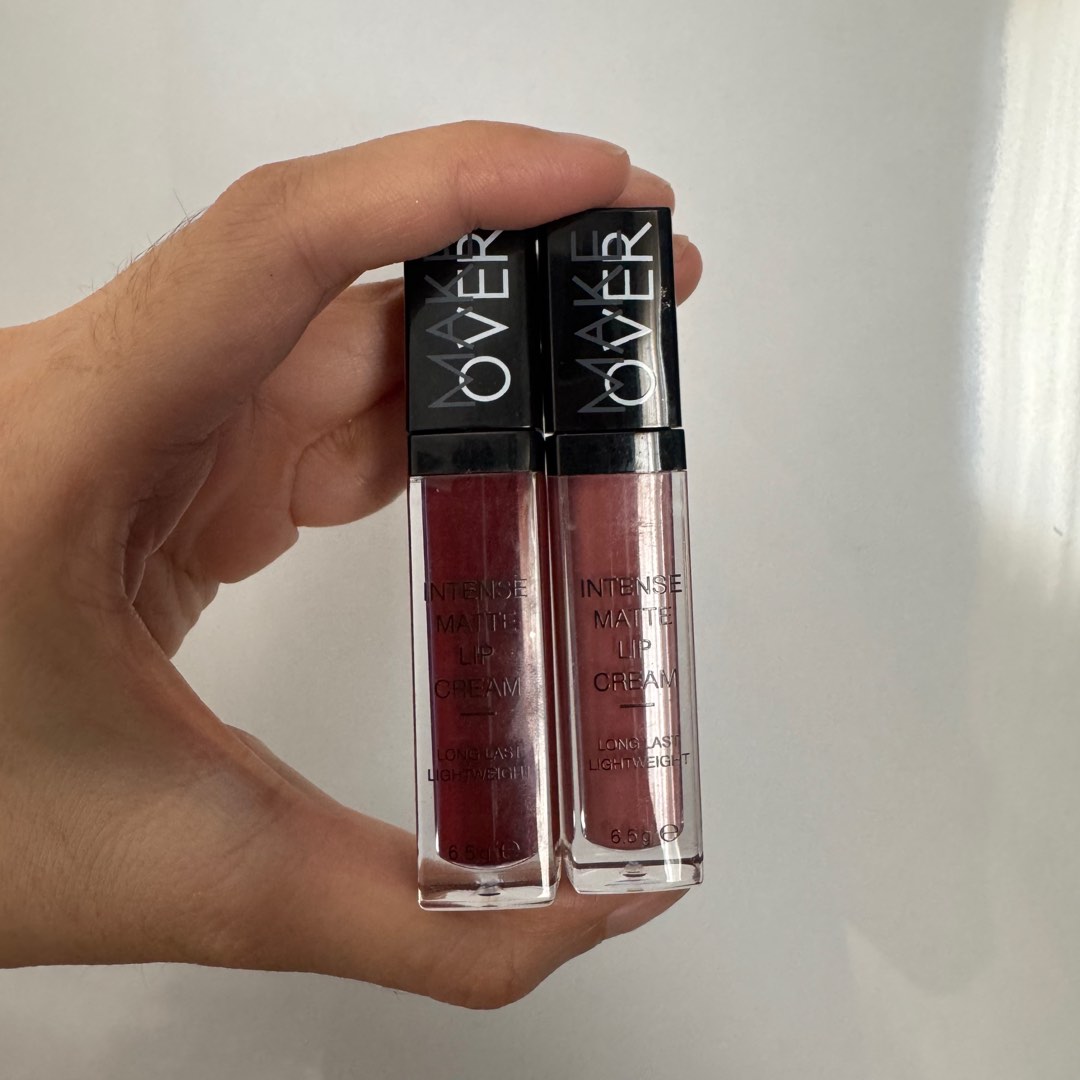MAKE OVER Intense Matte Lip Cream, Kesehatan & Kecantikan, Rias Wajah ...
