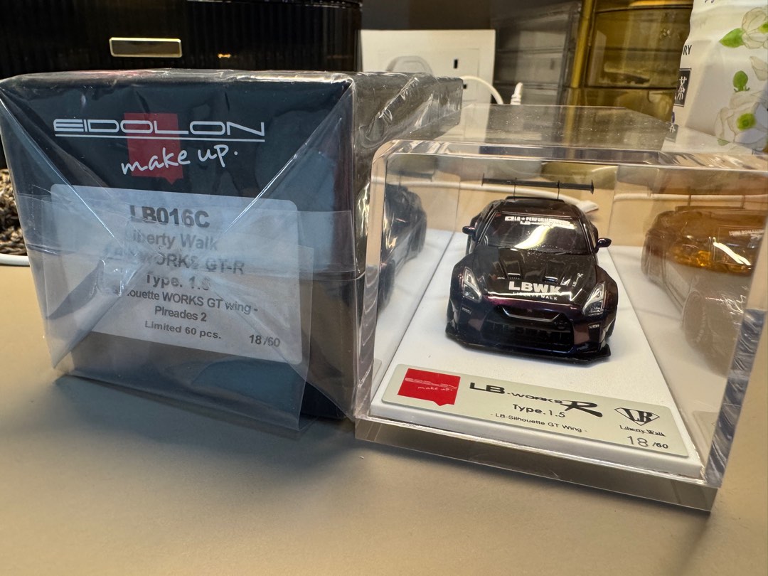 Make up eidolon mu 1/43 lb016c gtr r35 liberty walk lb works not 1/18 ...