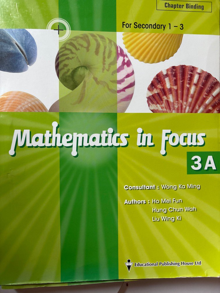 Mathematics in Focus 3A 連exercise, 興趣及遊戲, 書本 & 文具, 教科書 - Carousell