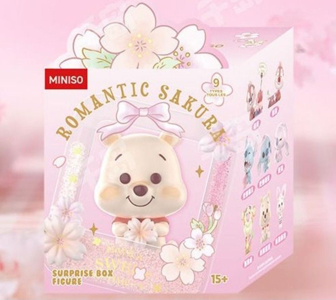 Miniso Disney Romantic Sakura Blind Box, Hobbies & Toys, Toys & Games ...