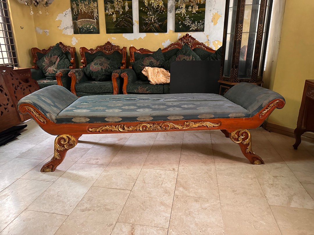 Narra Cleopatra Bench, Furniture & Home Living, Furniture, Sofas on ...