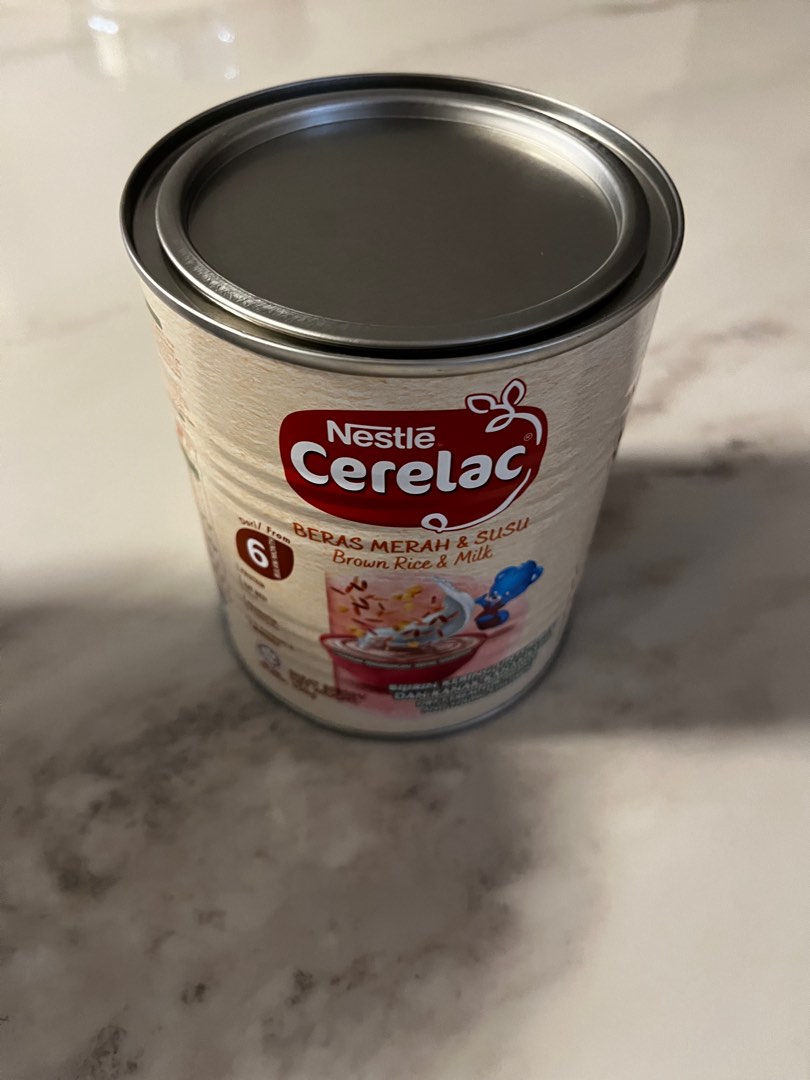 Nestle Cerelac Infant Cereal - Brown Rice & Milk (6 Months), Babies ...
