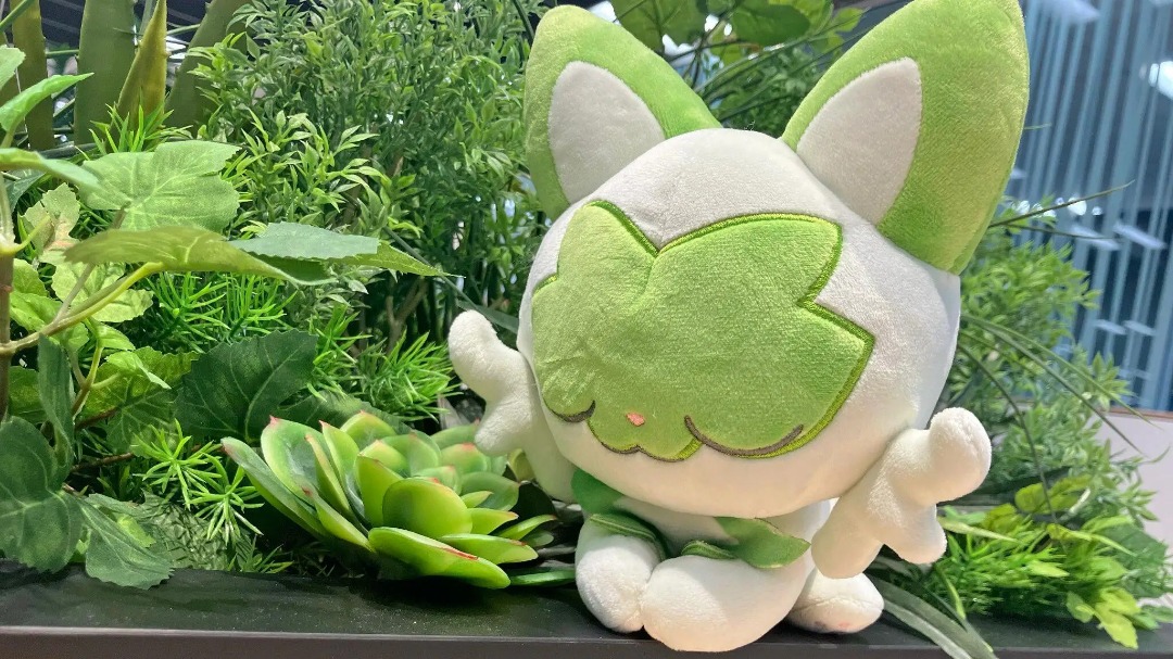 New Style Sleeping Sprigatito Plush Pokemon Charizard Pelcuhe Toy ...