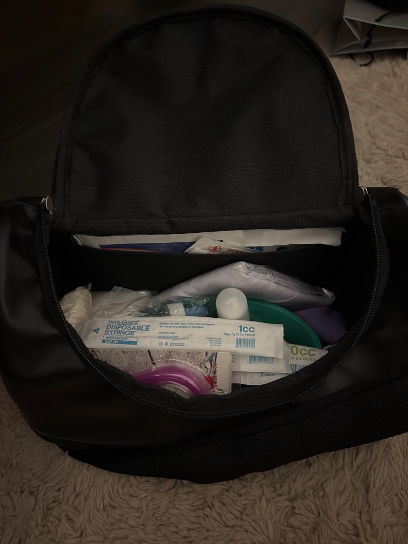 OB/CHN Bag with content, Health & Nutrition, Medical Supplies & Tools ...